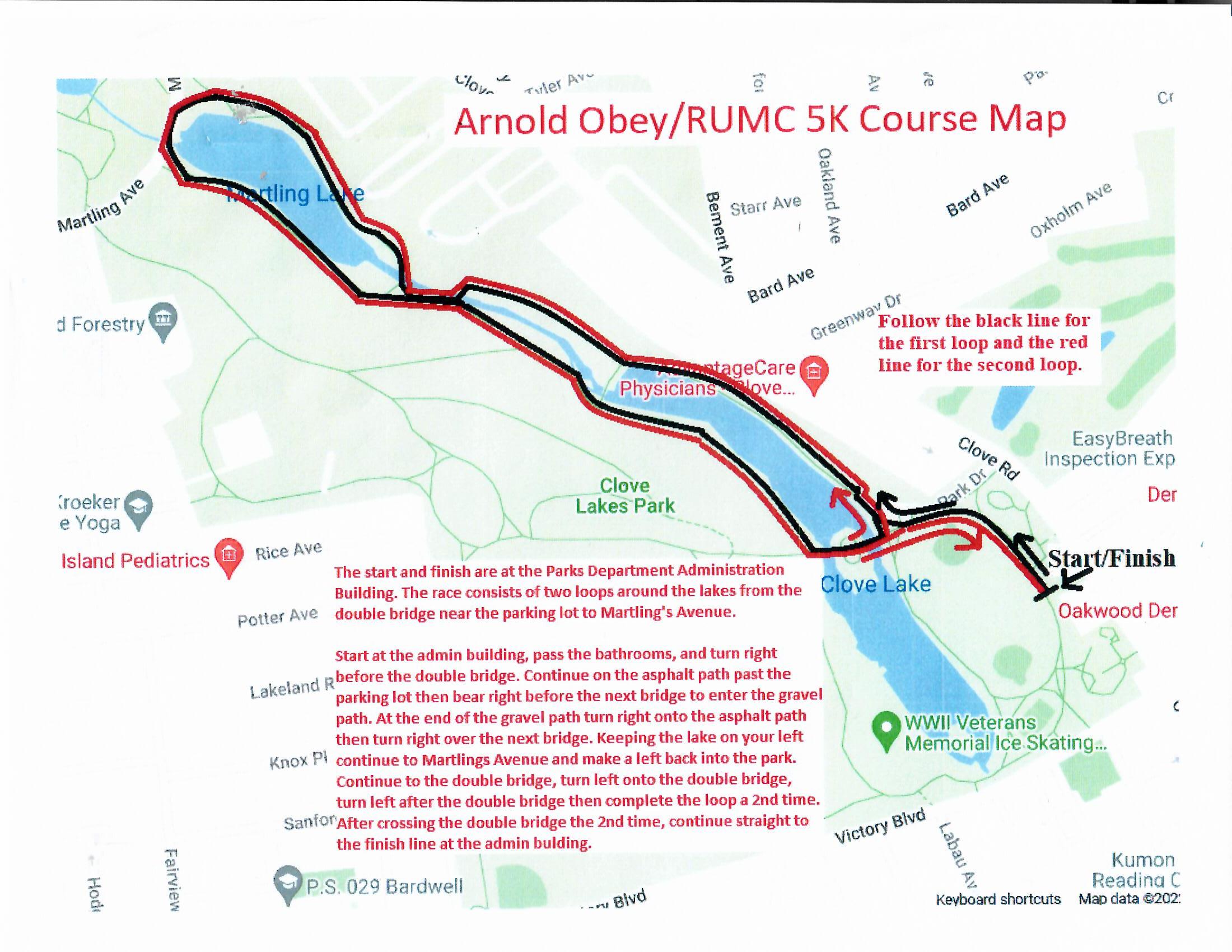 2024 Arnold Obey RUMC 5K Run/Walk